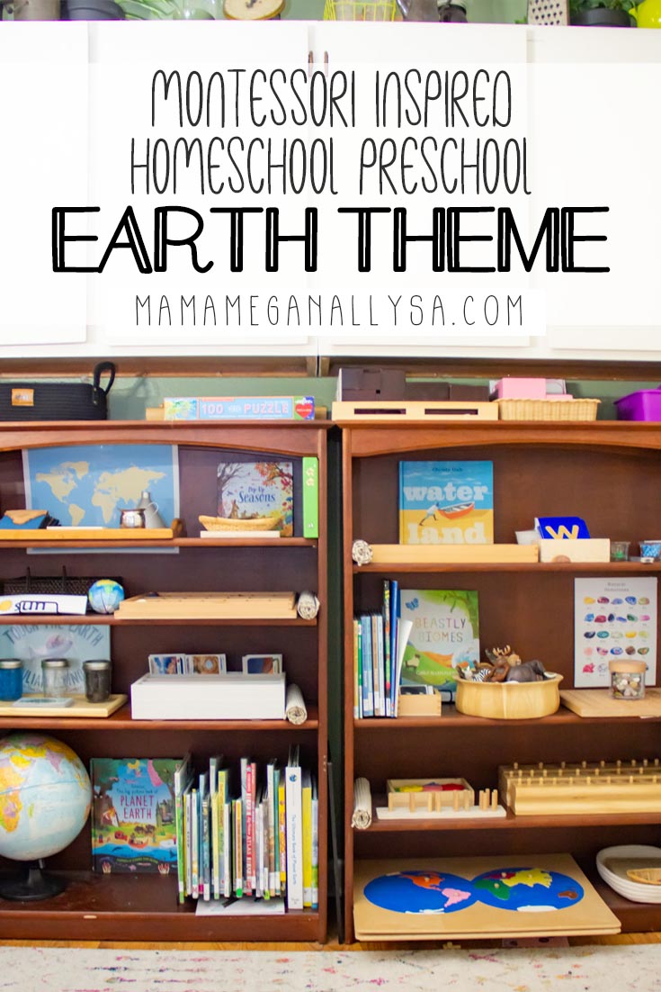 Earth Unit Study for Homeschool Preschool - MamaMeganAllysa