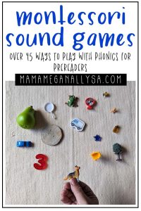 45+ Montessori Inspired Sound Games - MamaMeganAllysa