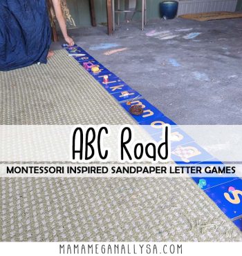 +15 Fun Montessori Sandpaper Letter Games and Extensions - MamaMeganAllysa