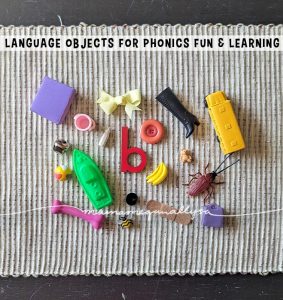 Language Objects Collection - +200 Ideas for Montessori Phonics Fun ...