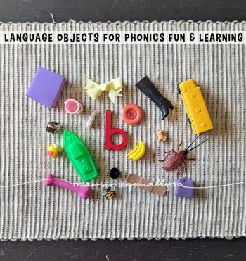 Language Objects Collection - +200 Ideas for Montessori Phonics Fun ...