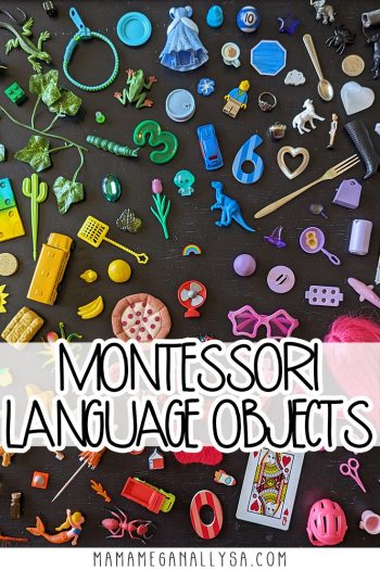 Language Objects Collection - +200 Ideas for Montessori Phonics Fun ...