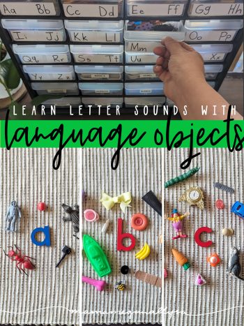 Language Objects Collection - +200 Ideas for Montessori Phonics Fun ...
